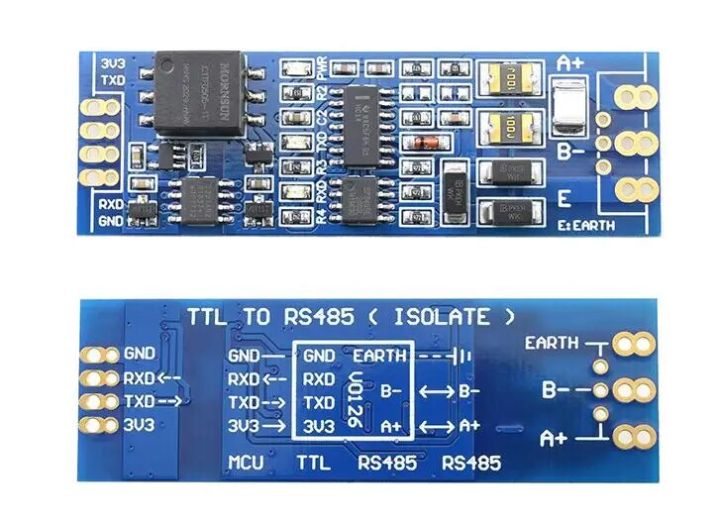 【Pre-order】 Immersion Gold Ttl To Rs485 To Ttl Module With Isolated Microcontroller Serial Uart ...
