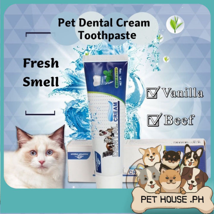 Pet Wonderland Dog Cat Edible Toothpaste Oral Cleaning Care Dental ...