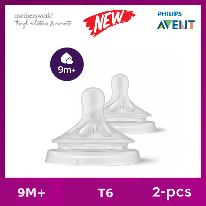 [6 Sizes] Philips Avent Baby Natural Response Teats 3.0 - T1 / T2 / T3 ...