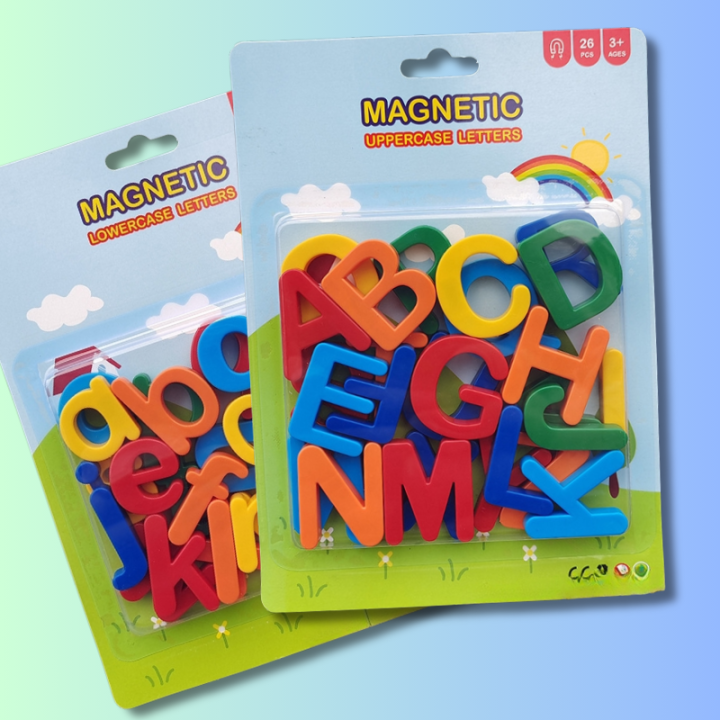 Magnetic Letters Numbers Alphabet Fridge Magnets Uppercase Lowercase ...