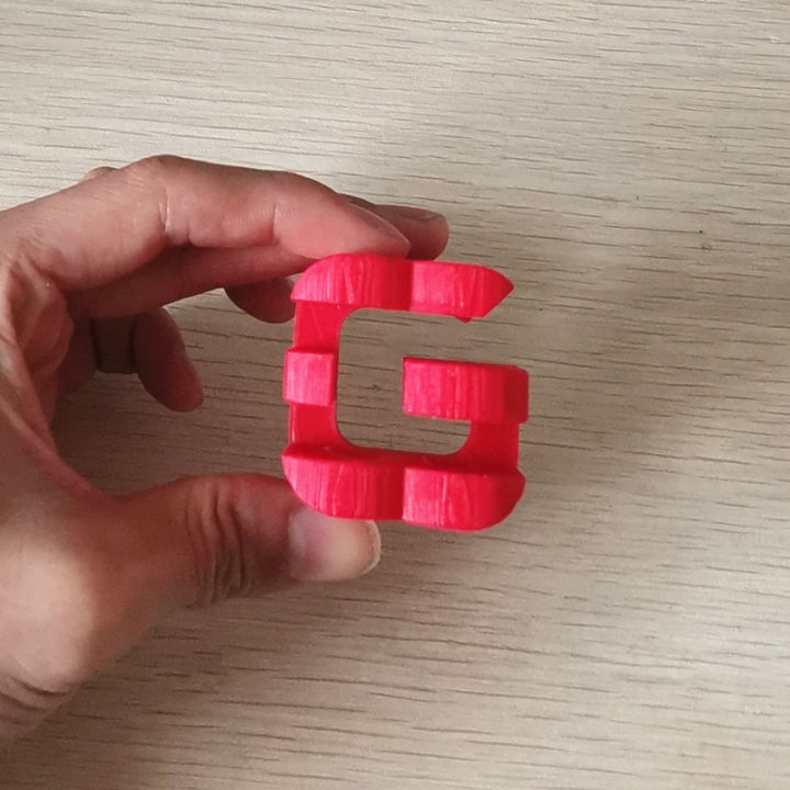 3D printing optical illusion Godel Escher Bach Godel escher Bach model ...