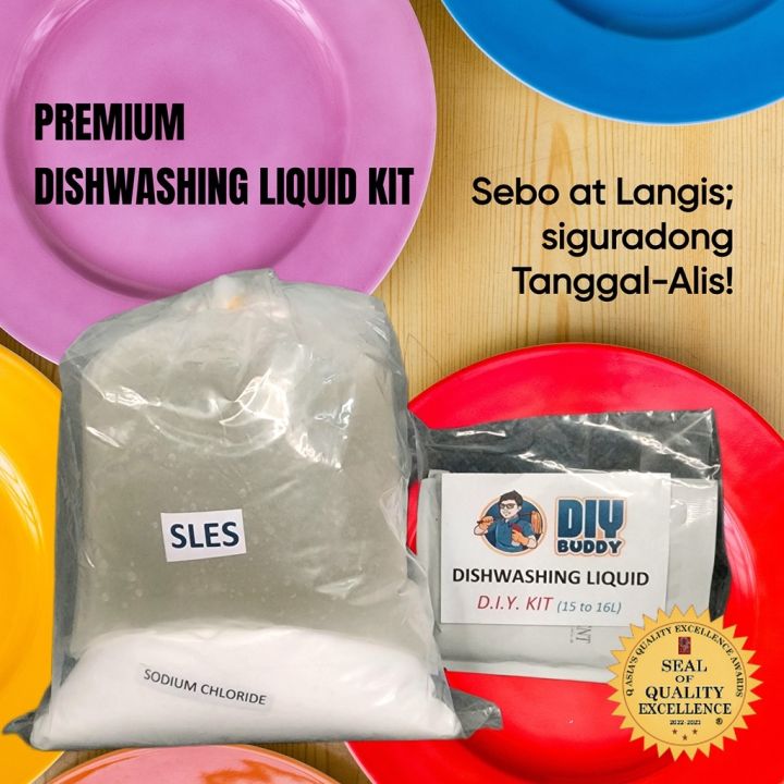 【COD】 PREMIUM DISHWASHING LIQUID DIY KIT (Yields 15 to 16 Liters) DIY ...