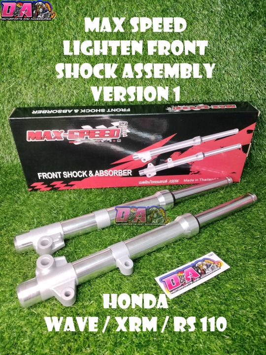 Ligthen Front Shock Assembly For Honda Wave 125 / Wave 110 / Wave 100 ...