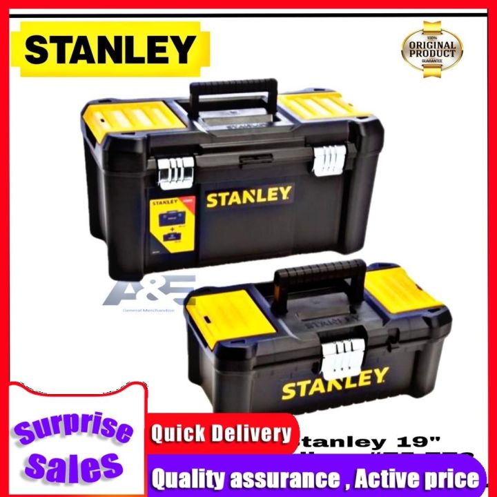 STANLEY Essential PVC Jumbo Tool Box 19 12.5 (75-772) | Lazada PH