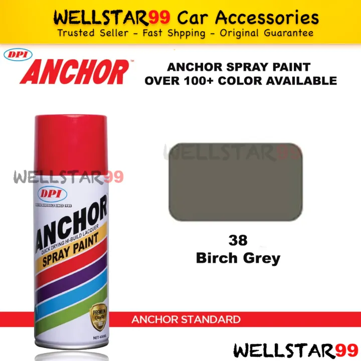 DPI ANCHOR Aerosol Spray Paint Standard Colour Color Quick Drying 400mL ...