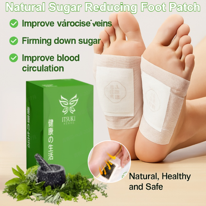 Natural Sugar Reducing Detoxifying Foot Patch Healthy Detox Foot Patch ...