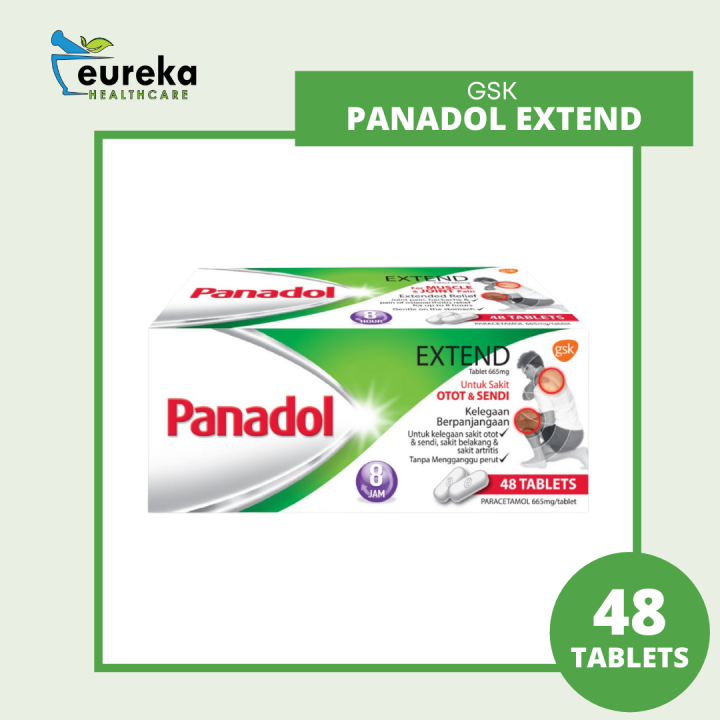 PANADOL EXTEND 6'S X 8 | Lazada