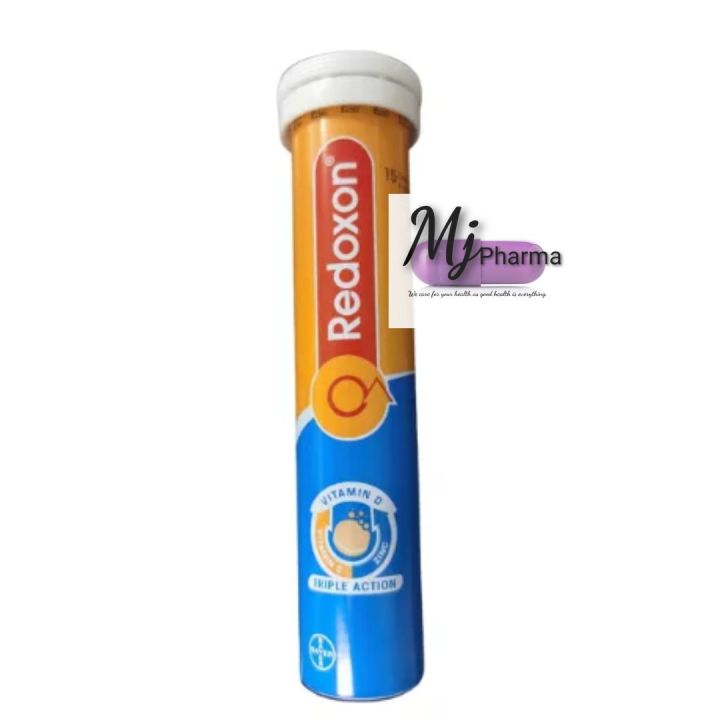 Redoxon Triple Action Vitamin C(Ascorbic Acid),D and Zinc Orange ...
