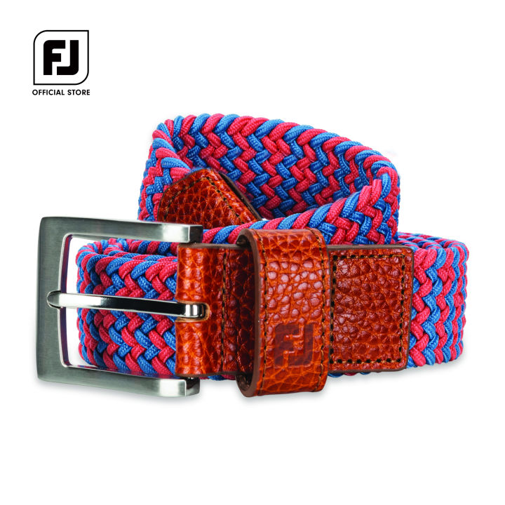 FootJoy FJ Stretchable Multi Color Braided Men's Golf Belt | Lazada ...