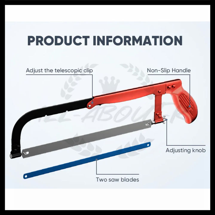 Electroplated hacksaw frame saw Hardware hand tools | Multi-functional ...