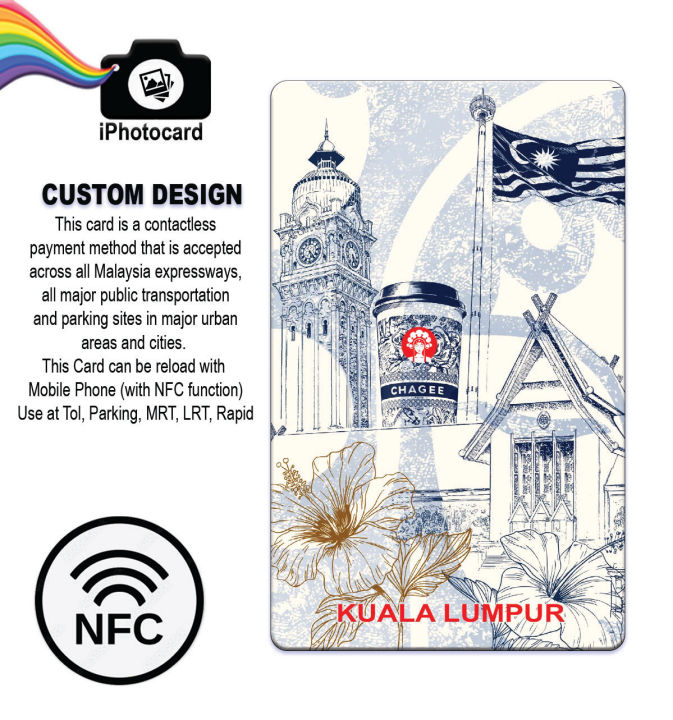 Touch n Go Card-MALAYSIA MERDEKA Limited Edition-NFC TNG Card Reload ...