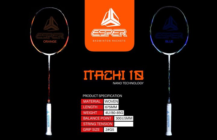 Itachi 10 | Esper Badminton Racket | Nano Technology | High-quality ...