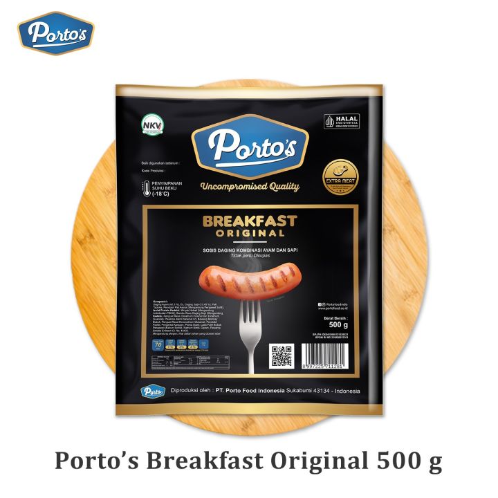 Porto's Sosis Breakfast Original 500 g | Lazada Indonesia