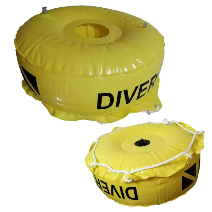 Scuba Diving Deluxe Diver Below Flag Float without flag Inflatable ...