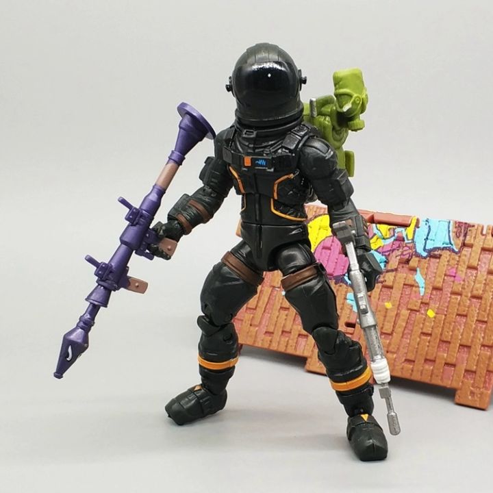 3.75 "เกม Fortnite Dark Voyager W/5ชิ้นอุปกรณ์เสริมหุ่นแบบสุ่ม | Lazada ...