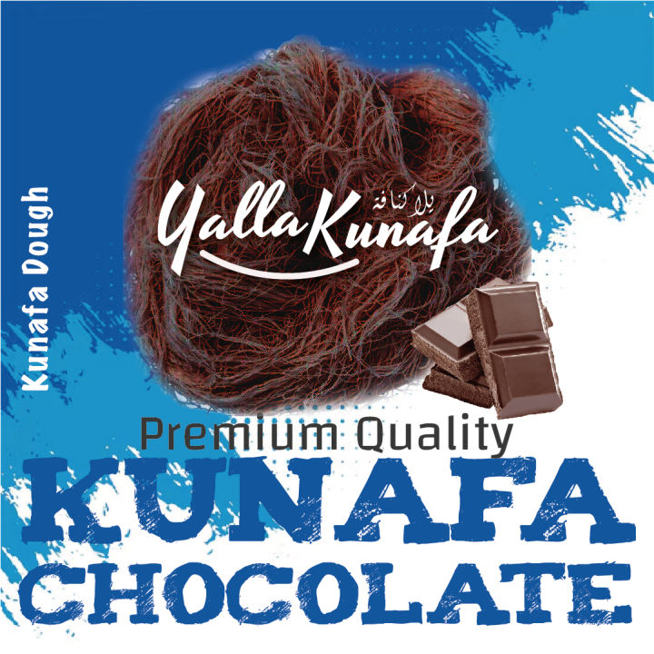 Kunafa Dough / Pastry Kunafa / Kunafa Raw Chocolate Flavor Kunafa Dough ...