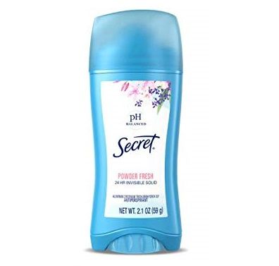 Secret pH Balanced Antiperspirant Deodorant - Powder Fresh 59g/2.1oz ...
