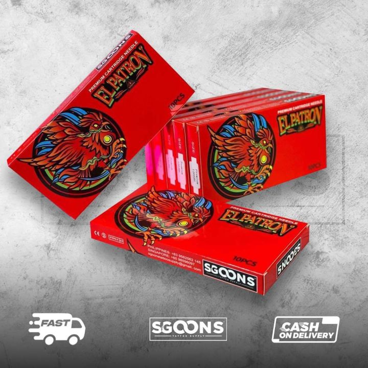 El Patron Premium Tattoo Cartridge | SGOONS TATTOO SUPPLY | Lazada PH