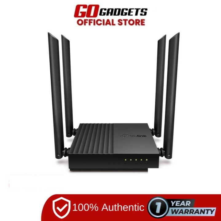 Tp-Link Archer C64 Ac1200 Mu-Mimo Dual Band Full Gigabit Wi-Fi Router | Lazada PH