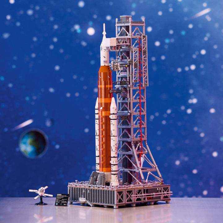 2024 New 10341 Artemis Space Launch System Model Building Blocks Space ...