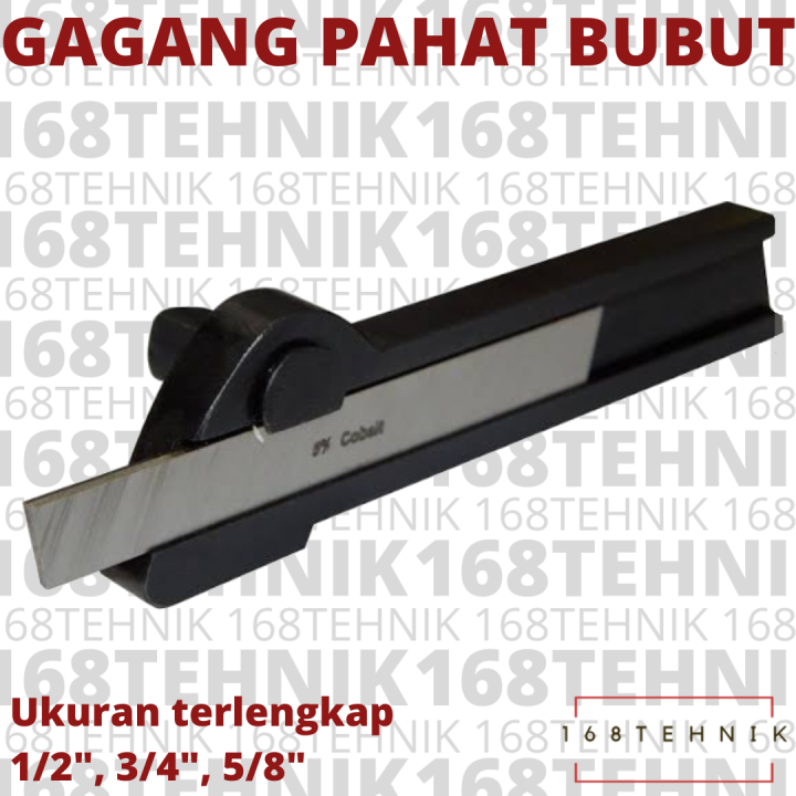GAGANG PAHAT BUBUT HSS 5/8" / HOLDER PAHAT BUBUT / GAGANG PAHAT POTONG ...