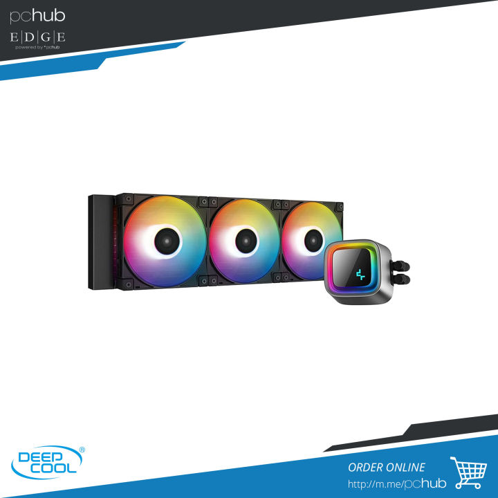 Deep Cool DC LS720 aRGB black, 360mm AIO LC Cooler, pn: R-LS720-BKAMNT ...