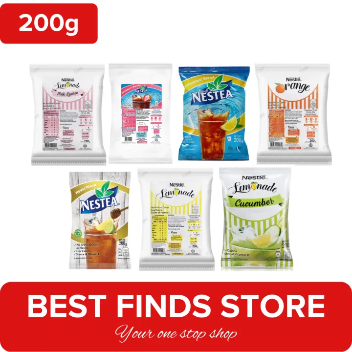 Nestle Nestea Powdered Fruit Juice 140g and 200g | Houseblend, Cucumber ...