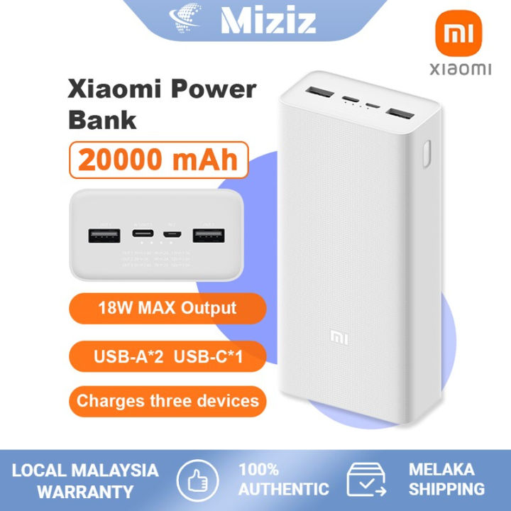 Xiaomi Mi Power Bank 20000mAh 18W/50W Max Super Fast Flash Charging for ...