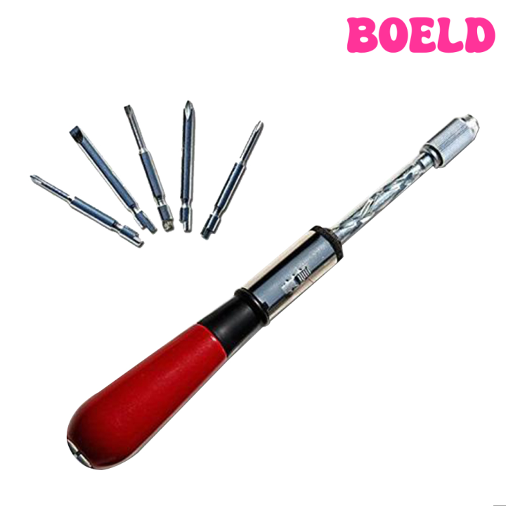 [BOELD] Push Pull Ratchet Screwdriver Semi Automatic Screwdriver Push ...