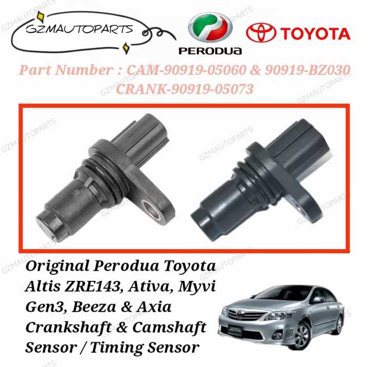 Original Perodua Toyota Altis ZRE143, Ativa, Myvi Gen3 , Beeza & Axia ...