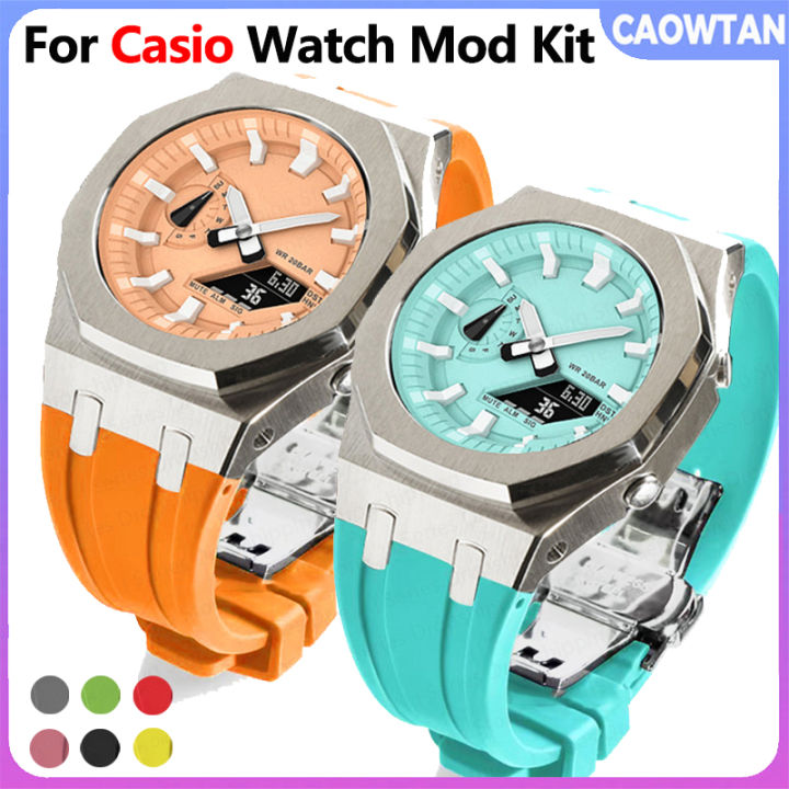 Casioak GA2100 Mod Kit Gen3 Gen4 Metal Stainless Steel Case Band ...