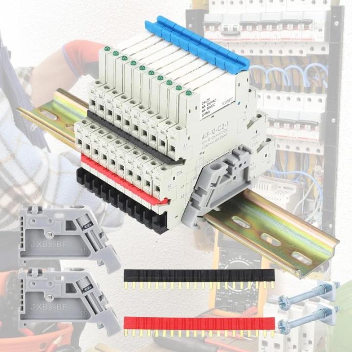 Relays Modules 24V With Sockets Bases LED Indicators For Industrial ...