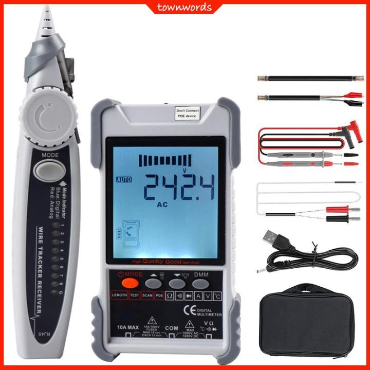 Network Cable Tester Electric Ethernet Wire Tracer High Accuracy ...