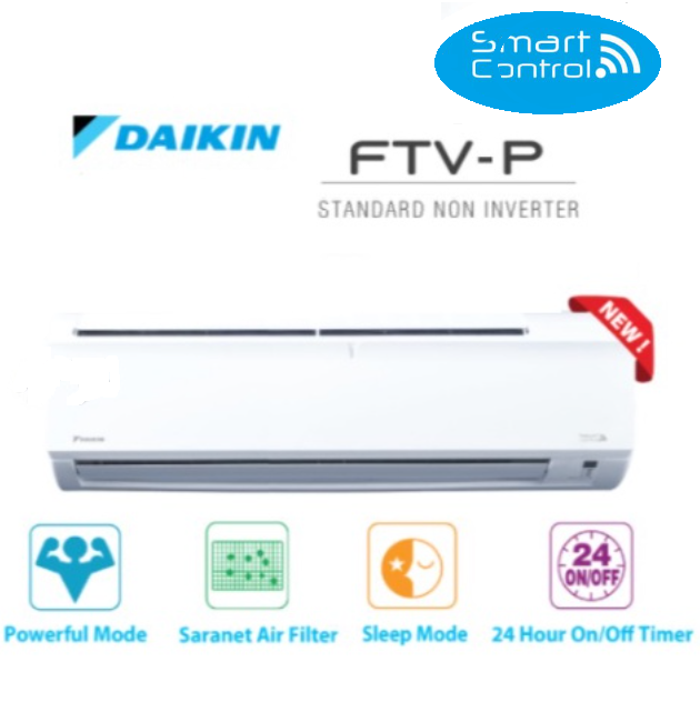 Daikin Air-Conditioner Non-Inverter 1hp/1.5hp/2.0hp/2.5hp -Smart ...