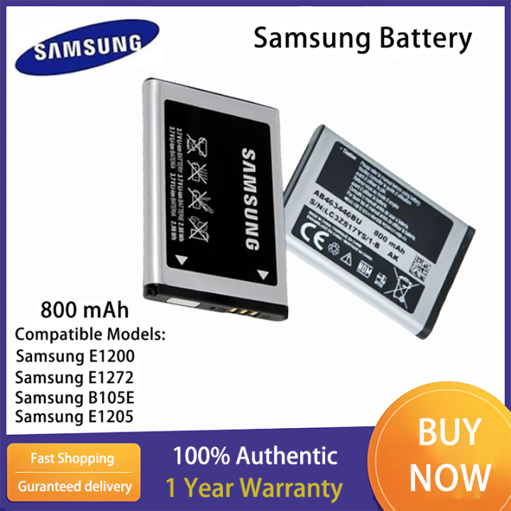 Samsung Battery Keypad Phone Battery 800mAh For Samsung E1200 / E1272 ...