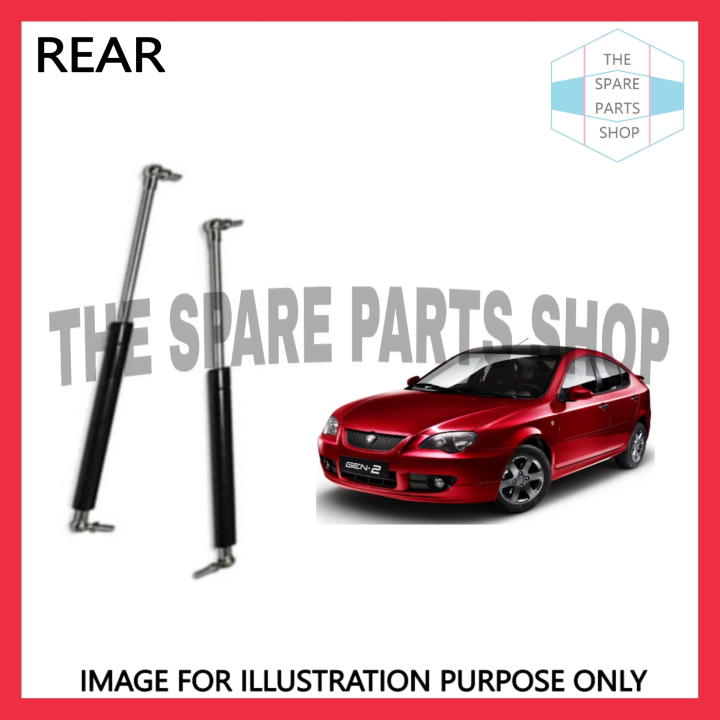 PROTON GEN2 GEN 2 REAR BOOT DAMPER GAS SPRING BONNET ABSORBER LEFT AND ...