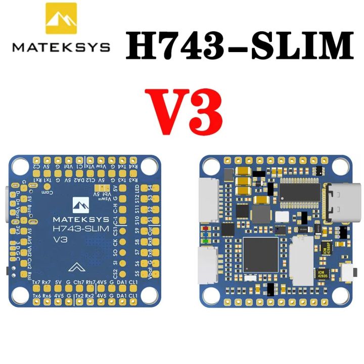 Matek H743-SLIM V3 Flight Controller Built-in No Current Sensor for RC ...