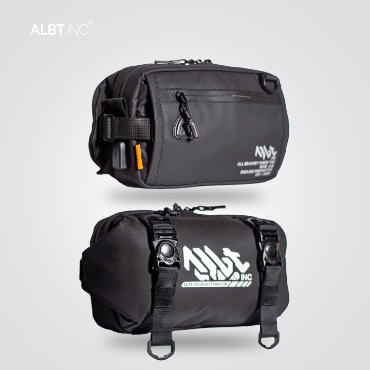 ALBT RIGEL 2.0 Waistbag / Bike Bag / Tas Selempang / Tas Pinggang BLACK ...
