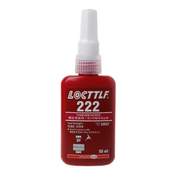 Ready Stock 222 Thread Locker Adhesive Sealant Glue Locktite Prevent ...