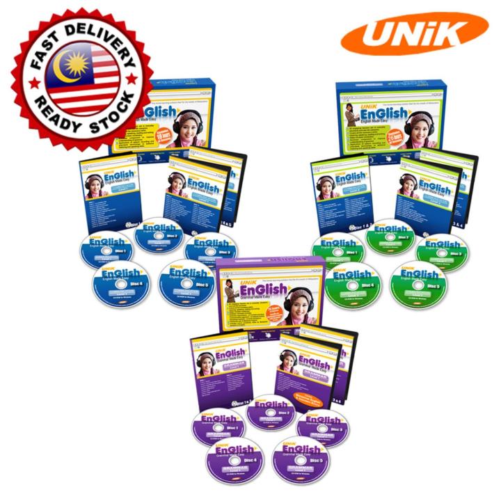 Unik English (Communication & Grammar Interactive CD-Rom) | Lazada