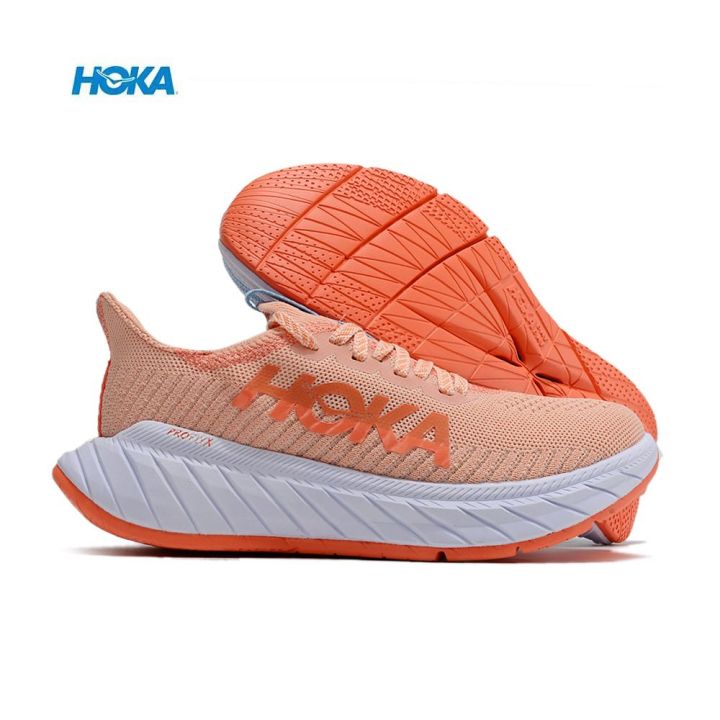 Hoka One One Carbon X 3 Running Shoes Men's And Women's Shock Cushoe ...