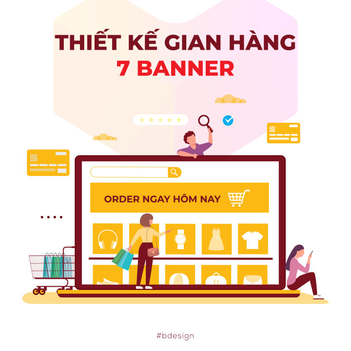 Thiết kế gian hàng theo template gói tiêu chuẩn 7 banner giá tốt nhất ...