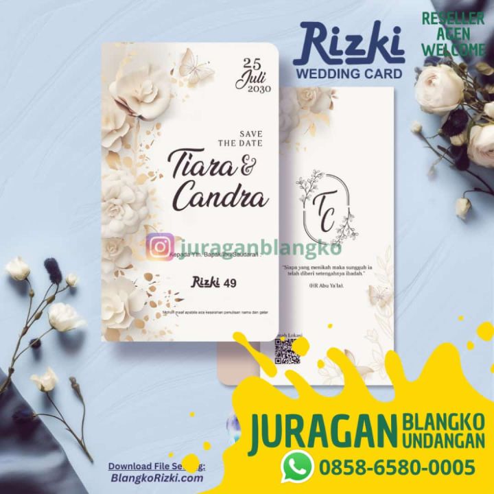 Blangko Undangan Rizki 49 | Juragan Blangko | Lazada Indonesia