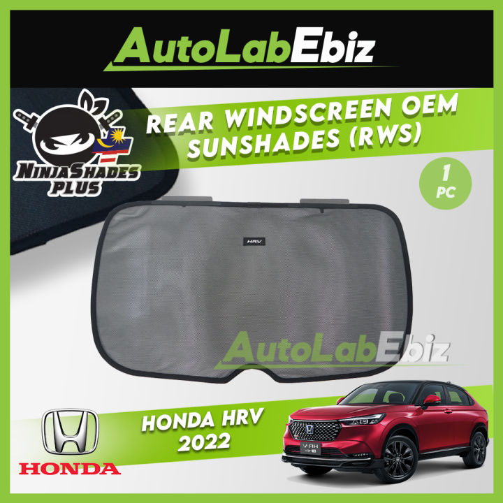Honda HRV 2022 NinjaShades Plus Rear Windscreen OEM Sunshades (RWS ...