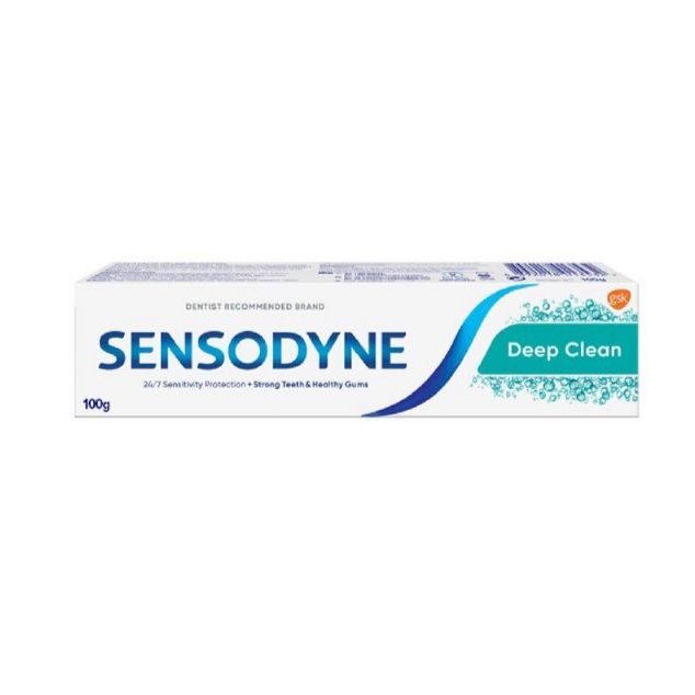 SENSODYNE Deep Clean Relief Sensitive Teeth Toothpaste 100g | Lazada