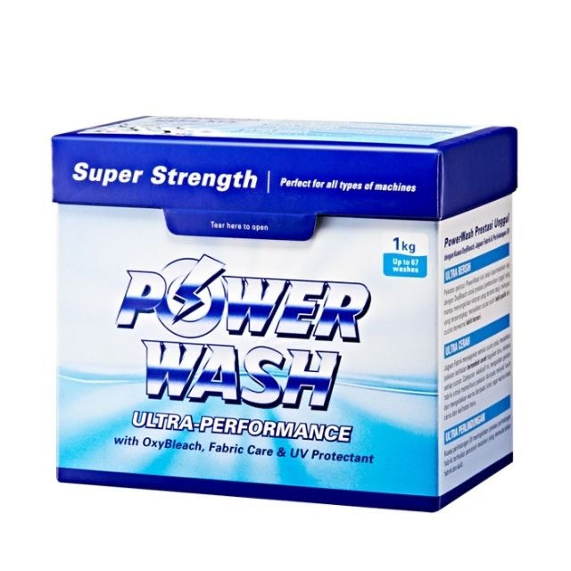 Cosway PowerWash Laundry Powder Detergent - Super Strength | Ultra ...