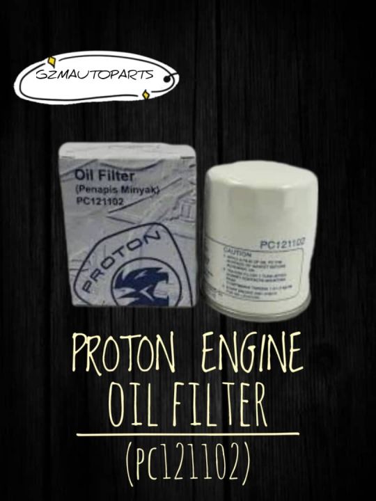 Proton Engine Oil Filter Wira / Satria / Putra / Perdana / Waja / Gen2 ...