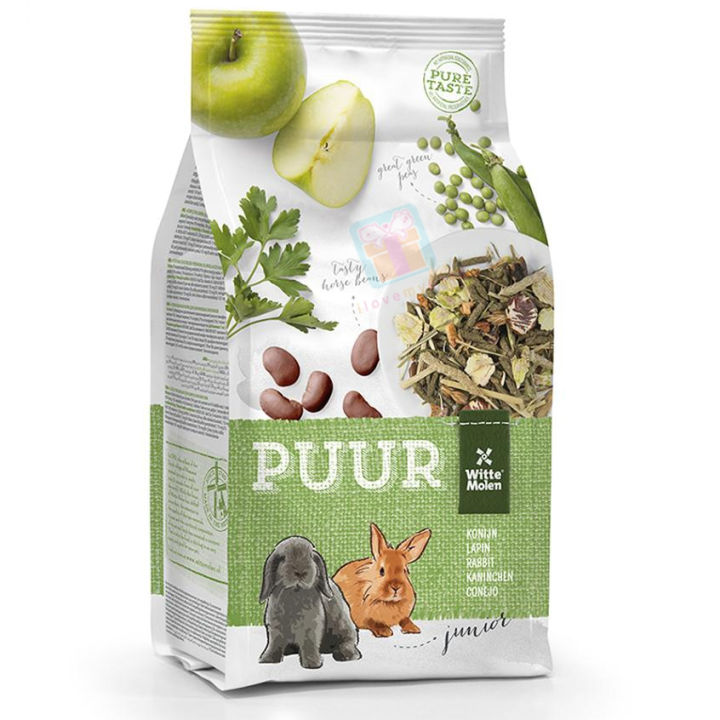 RABBIT FOOD, RABBIT FOOD JUNIOR, Witte Molen Puur Rabbit Junior Food ...