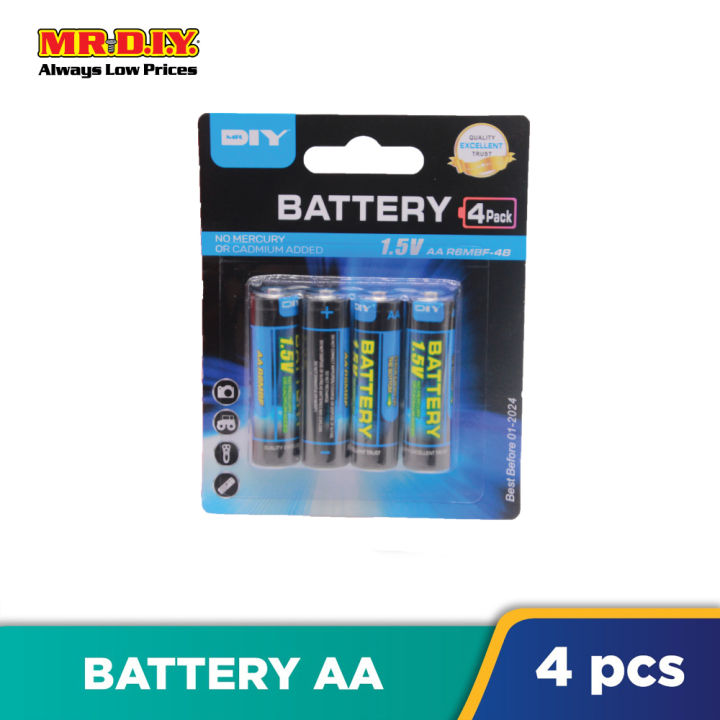 MR DIY Super Extra AA Battery (4pcs) | Lazada