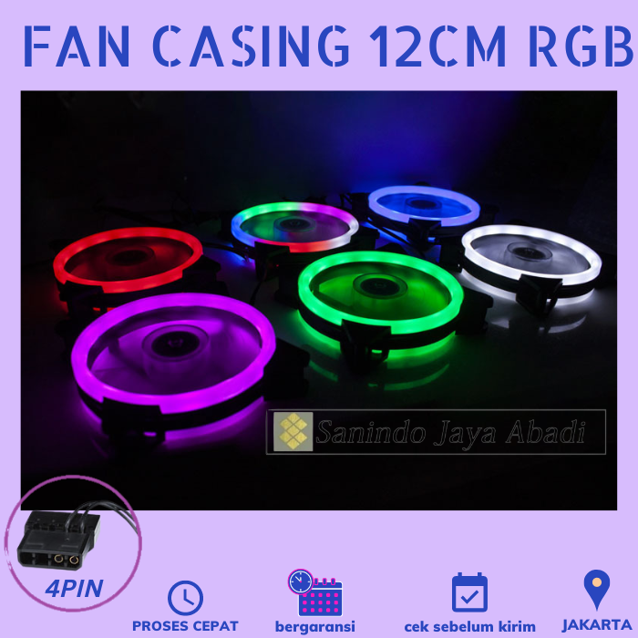 Fan 12cm Fan Casing Rgb Fan Casing 12cm Single Colour Soft Color